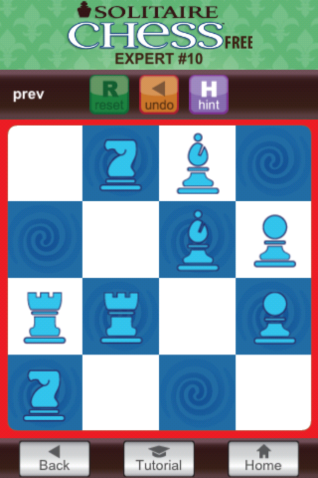 Nontrivial Games: Review: Solitaire Chess for iPhone and iPad