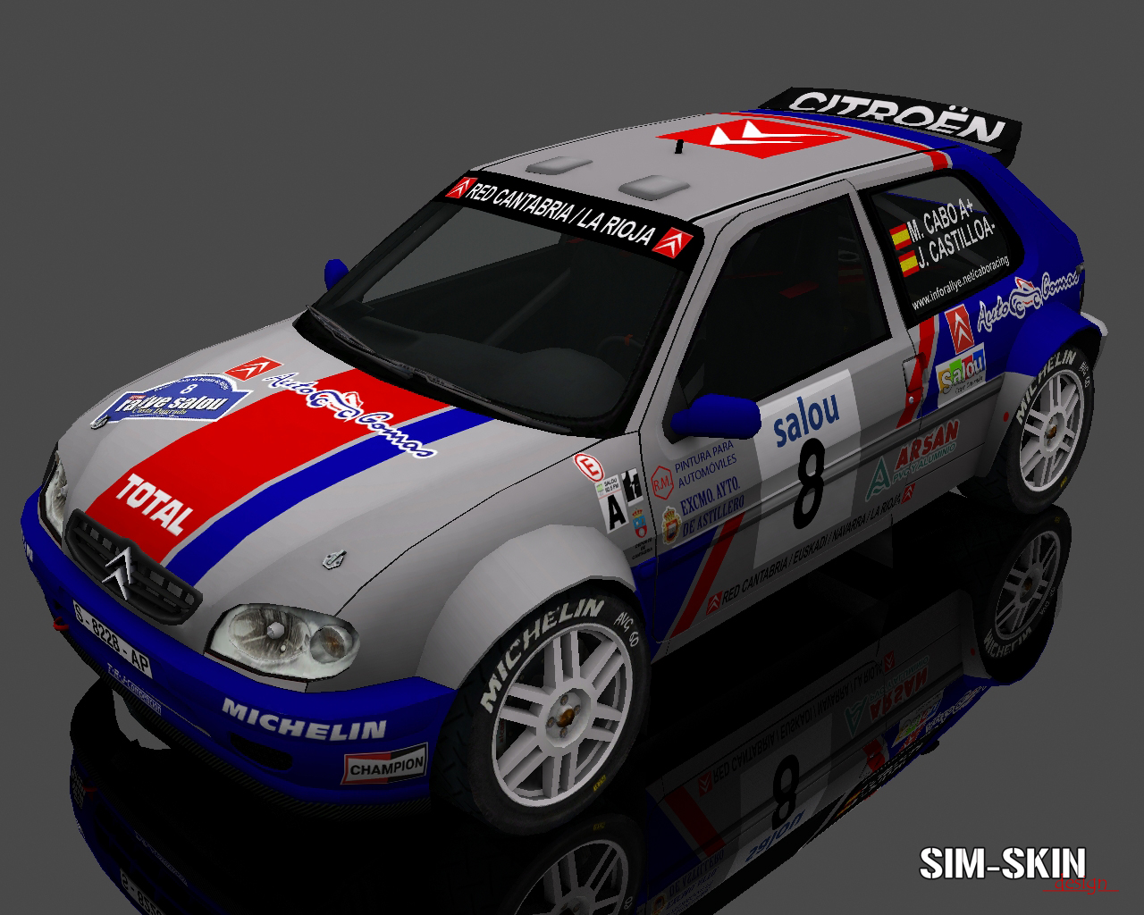 Chr Productions: Citroen Saxo Kit Car - Manolo Cabo - Rallye de Salou 2001
