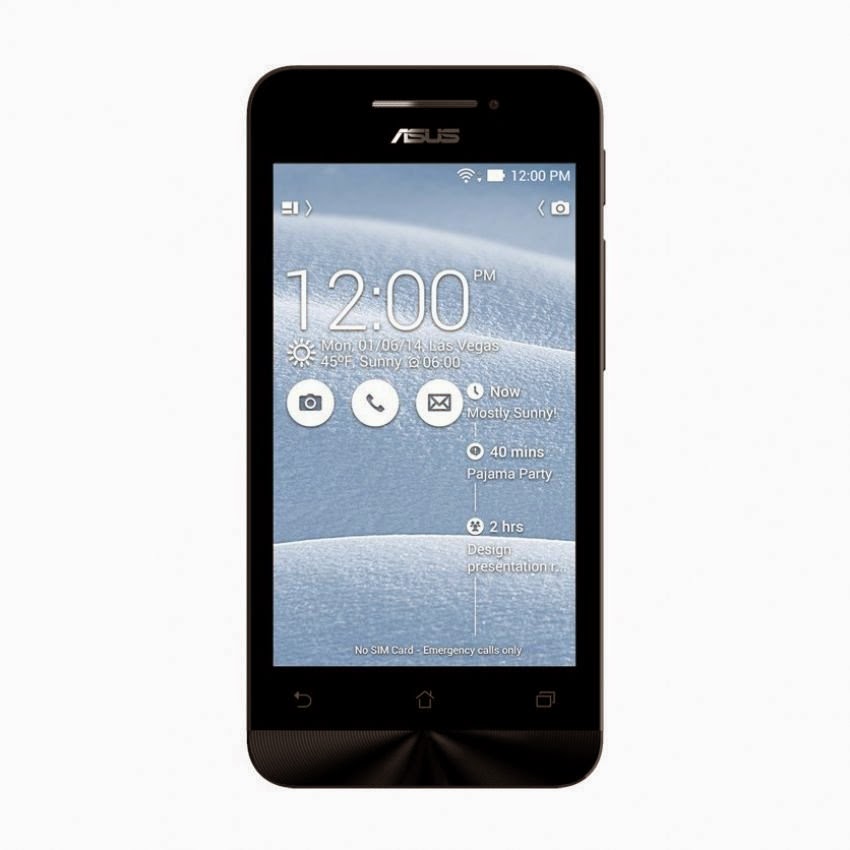 Asus A400CG Zenfone 4 Intel Dual SIM - Pearl White