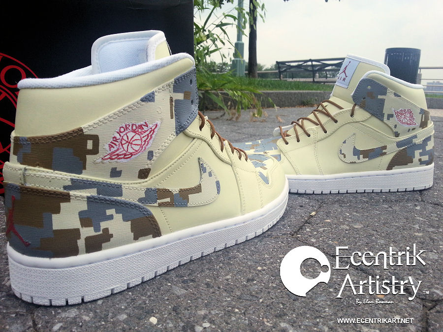 Customer Spotlight: Air Jordan 1 "Digi Camo" Custom