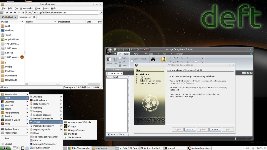 Informaciones Variadas.: DEFT Linux: una derivada de Lubuntu para la ...