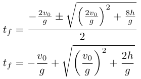 formulas fisica basicas: FORMULAS FÍSICA BÁSICAS CINEMATICA