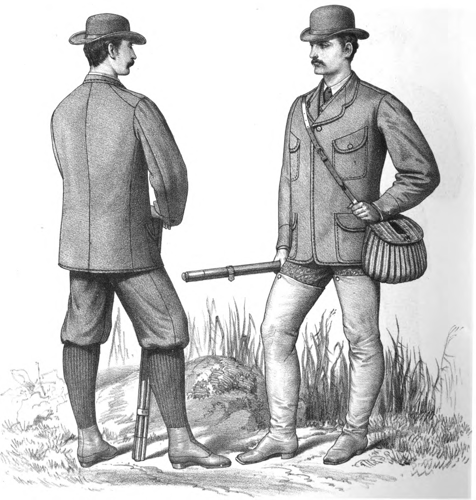 19th Century Historical Tidbits: 1872 Men's Fashions
