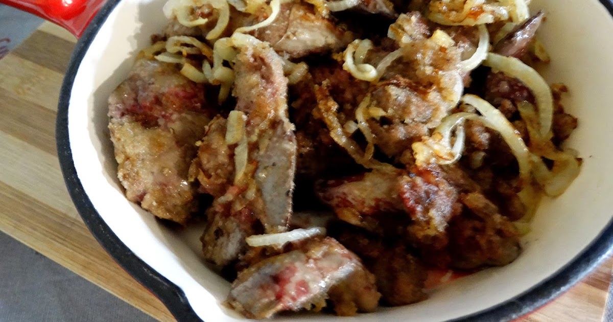 Co w kredensie piszczy: Wątróbka drobiowa w tartej bułce