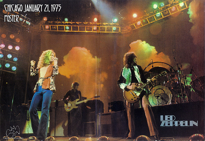 Just Backdated: LED ZEPPELIN IN CHICAGO, January 22, 1975