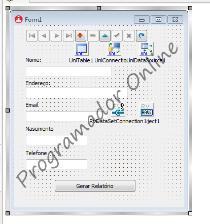 Criando um Relatório com o Rave Reports ~ Programador Online