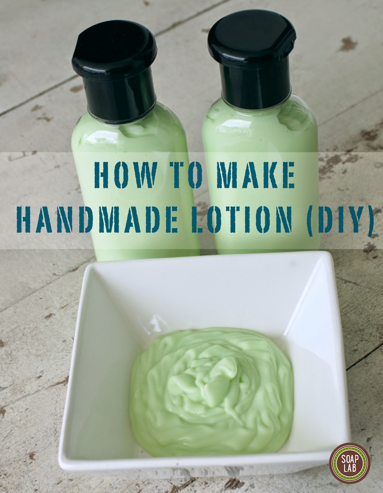 SoapLab Malaysia: How to Make: Basic handmade Lotion (Jojoba Oil & Shea ...