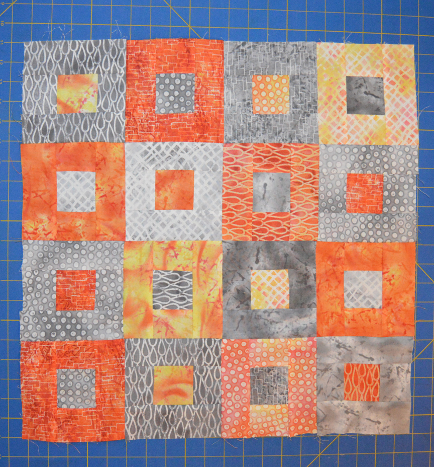 Inspired by Fabric: Freeform 2: Fire & Ice Pillow Tutorial