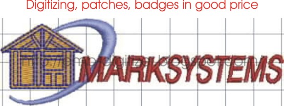 Machine Embroidery Digitizing: mark systems