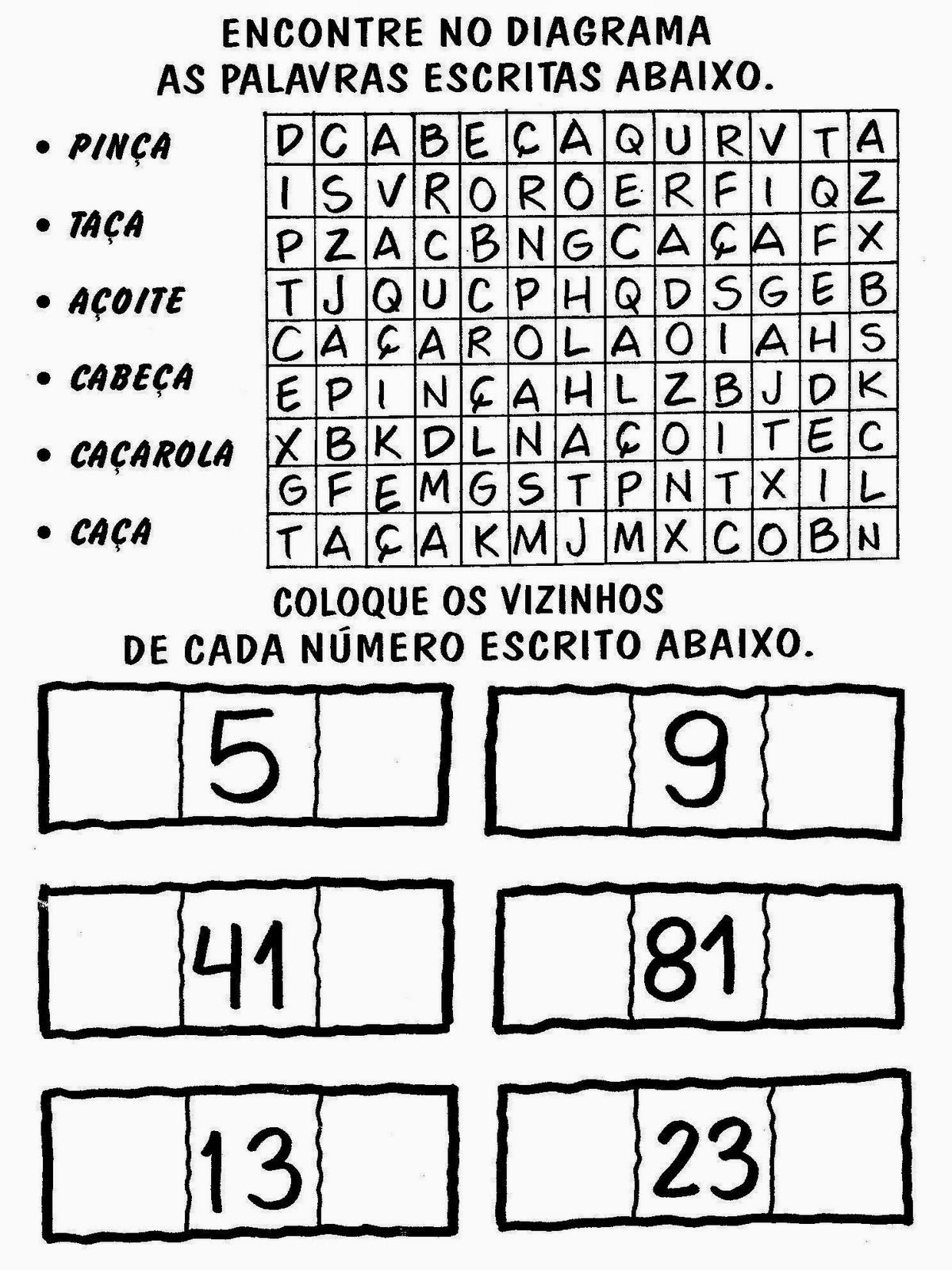 100 Atividades com passatempos para colorir, alfabetização, labirinto ...