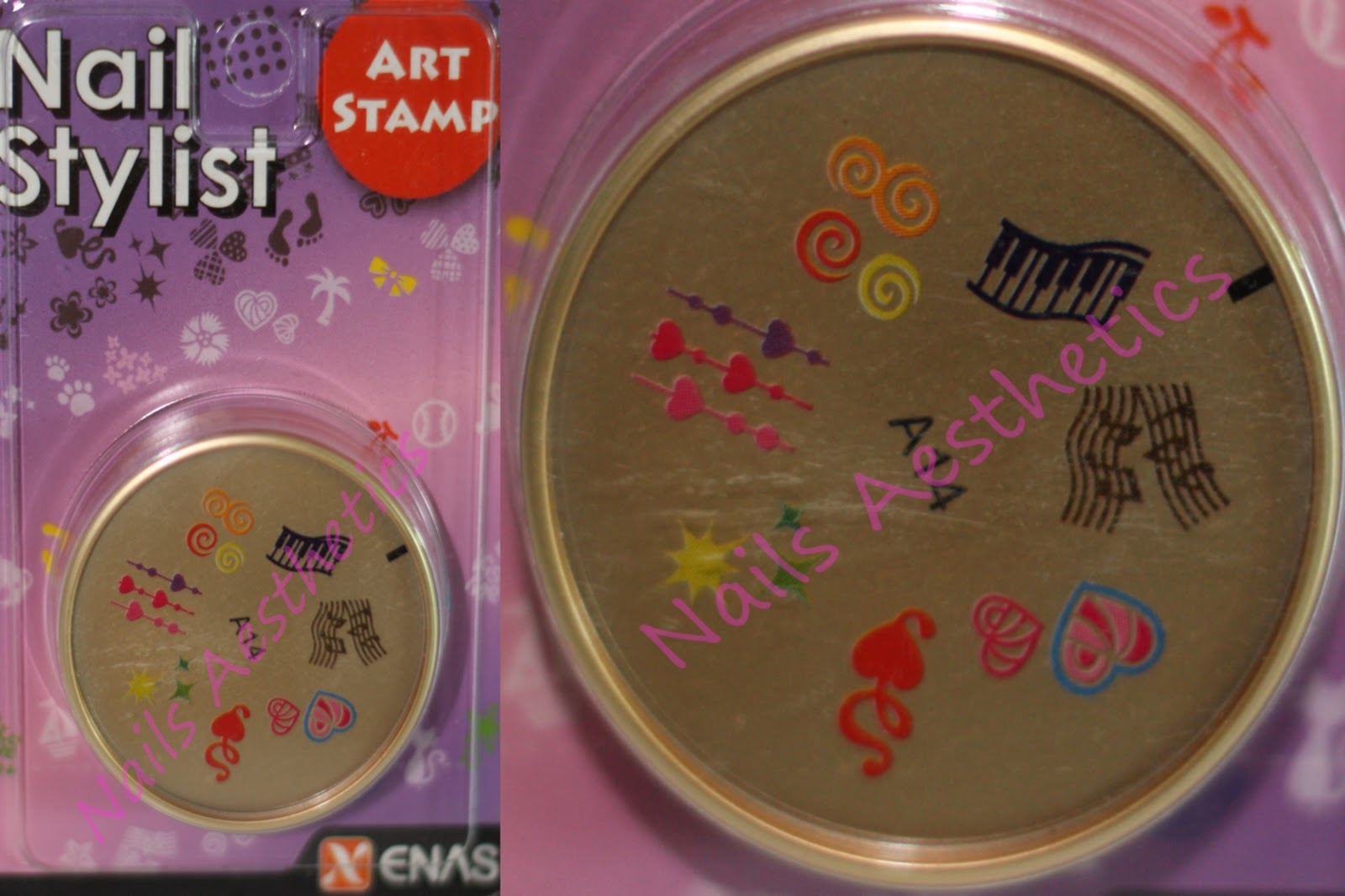 Nails Aesthetics: ENAS DIY Stamping Nail Art