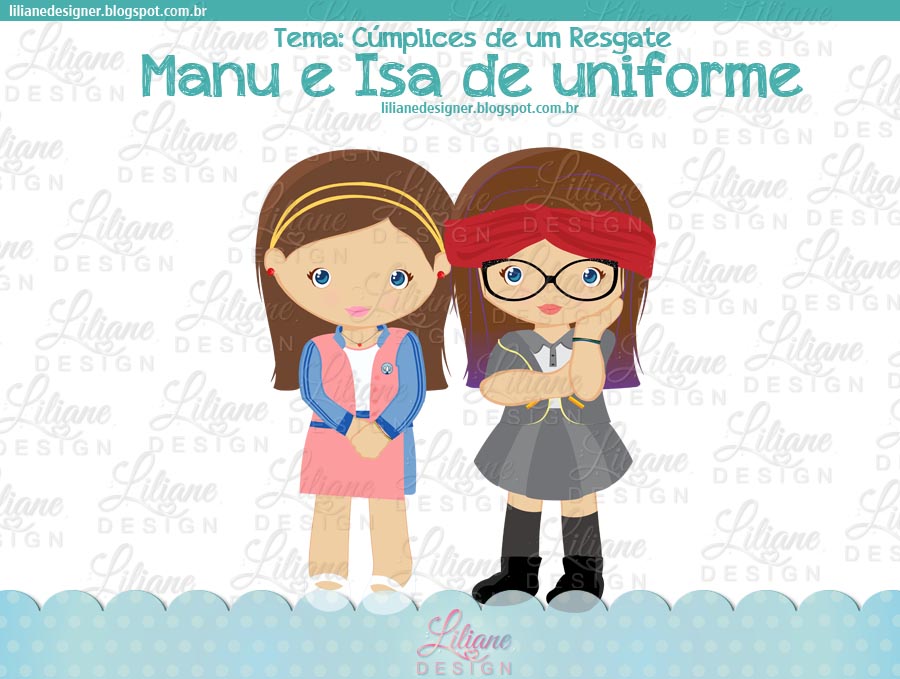 Nova versão C1R - Manu e Isa de uniforme!