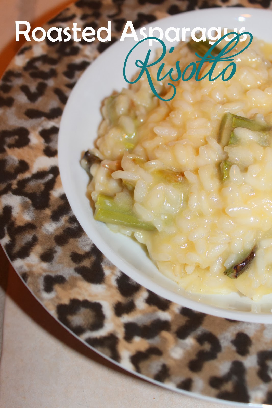 The Harris Sisters: Roasted Asparagus Risotto