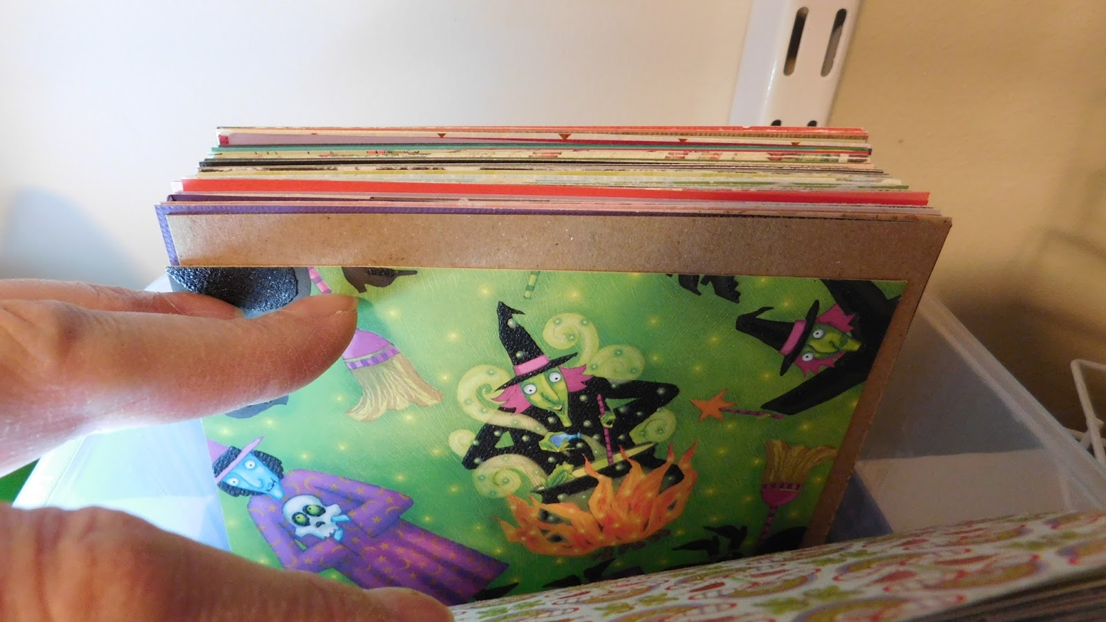 She's a Sassy Lady: Stop And Organize Your Scrap Paper Now