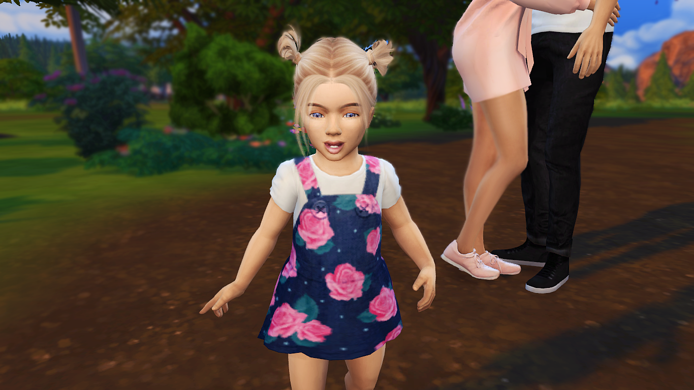 simowa ulica: The Sims 4 Create a Sim | Blond Family | CC List Mods