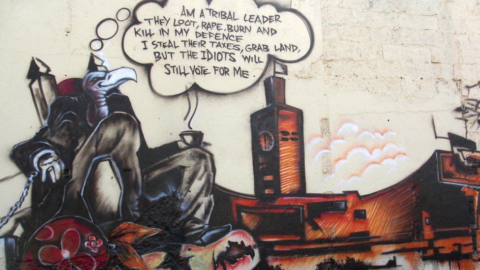 MUSINGS OF A NAIROBIAN.: POLITICAL GRAFFITI THAT HAS ENTHUSED NAIROBI