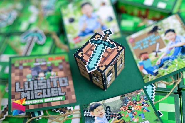 Luisito 7th Birthday Exploding Box Invitations - Stunro CreativeWorks