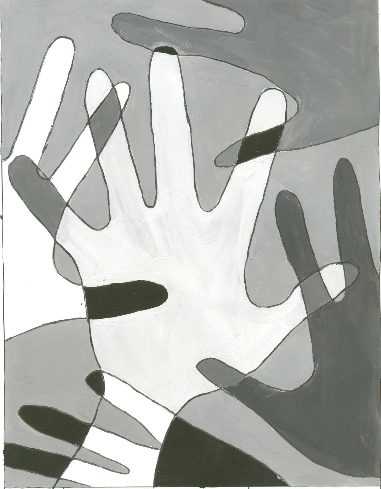 EL DIBUJO SIRVE PARA TODO: Composiciones con gamas acromáticas. 1º y 2º ...