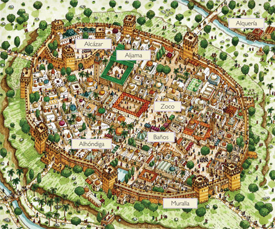 Ciudades Humanas, Participativas y Solidarias: La ciudad medieval