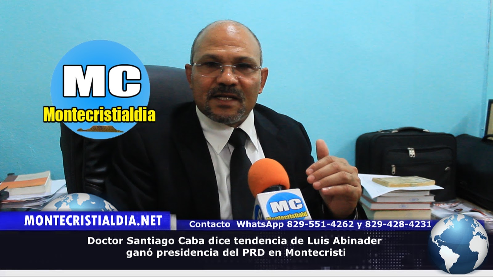 Doctor Santiago Caba dice tendencia de Luis Abinader ganó presidencia ...