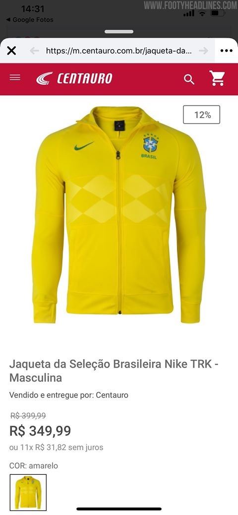 Nike Brazil 2020-2021 Home & Away Kits Leaked - Release Imminent ...