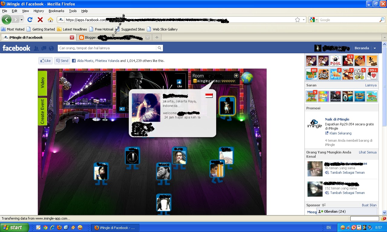 Coins iMingle 999999999 ~ Viperz Clubs