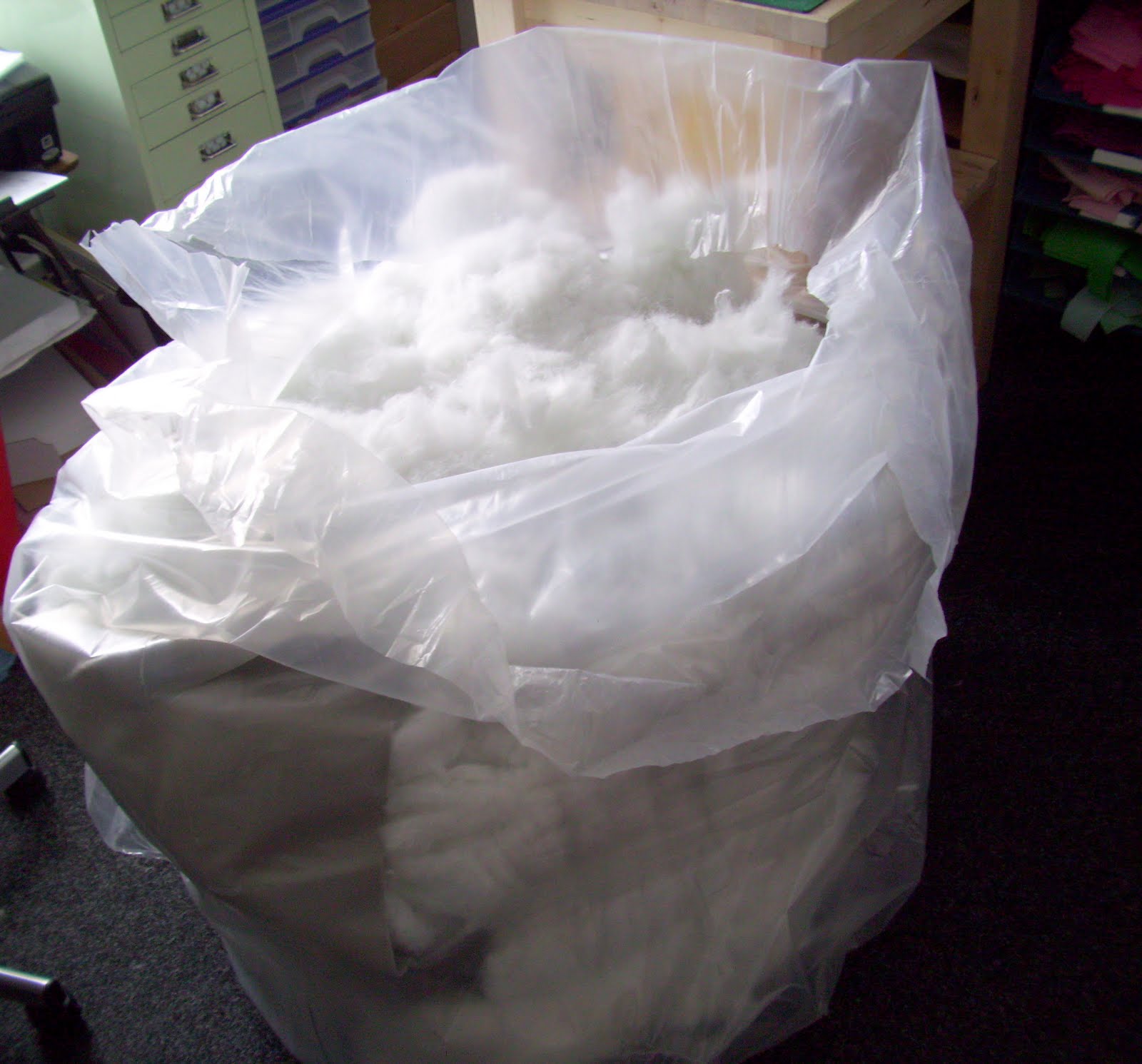 paper-and-string: how to set up a stuffing station