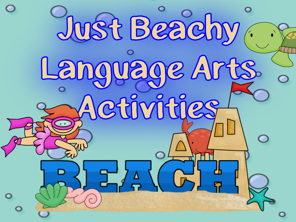 Lovely Literacy & More: Just Beachy Language Arts Activities