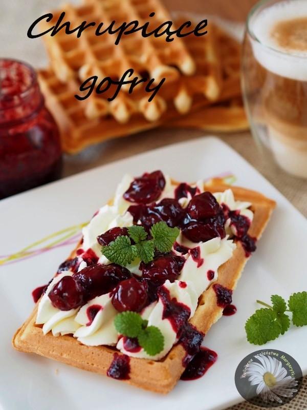 Kulinarne Szaleństwa Margarytki: Gofry II