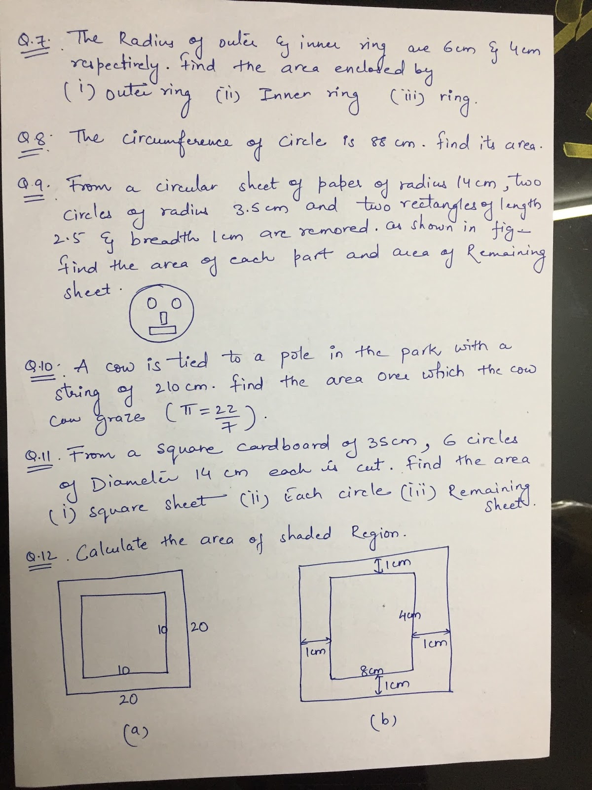 APS, Golconda | Priyanka Gupta: CLASS 7 / MATHS / REVISION WORKSHEET 6 ...