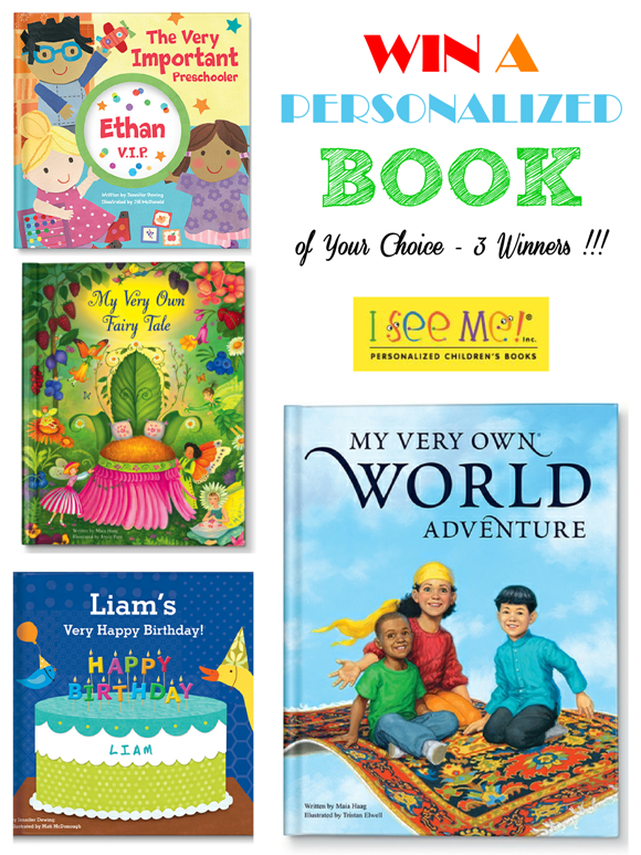 Giveaway | Win a Personalized Children's Book - Party Ideas | Party ...