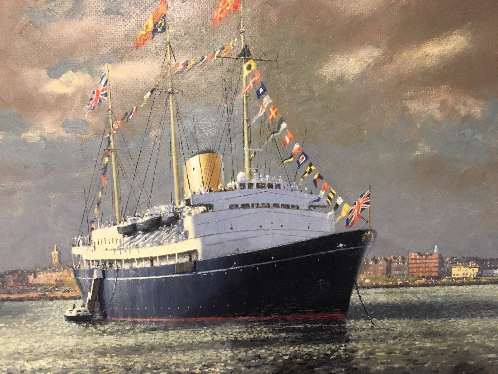 Boys Adventure Comics: John 'PC49' Worsley - maritime art for sale