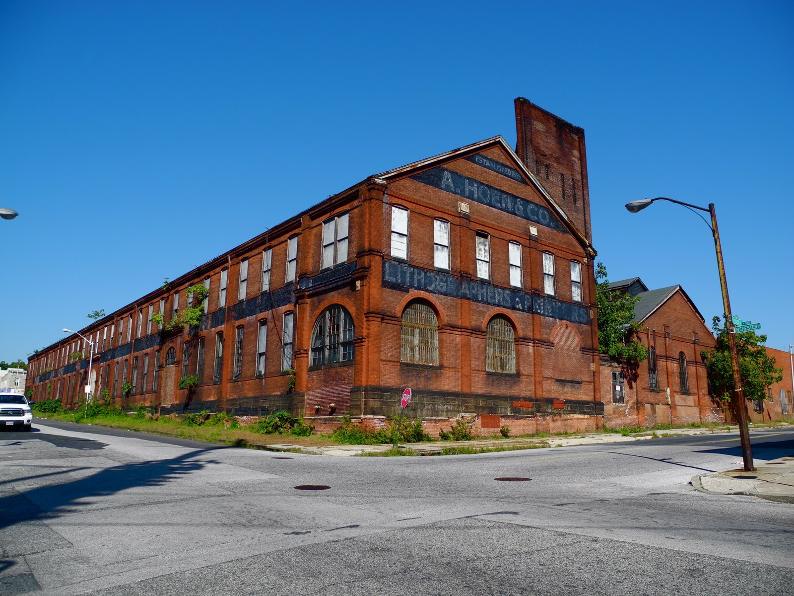 Baltimore History Bits: The A. Hoen & Company Lithography Plant: The ...