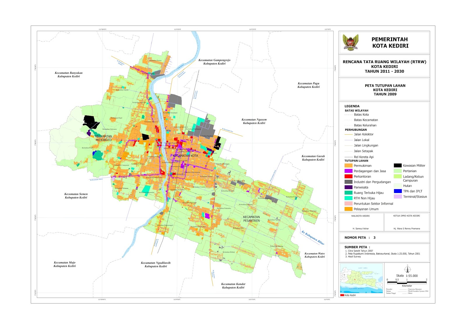 Album Peta ~ Profil Kota Kediri