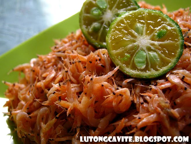 Lutong Cavite : Ginisang Alamang