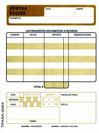 Mariana Qs.: CONTRA RECIBO