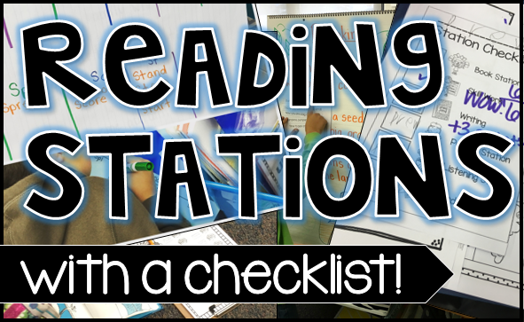 Using Checklists During Reading Stations! - The Teacher Talk