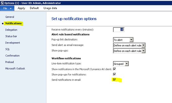 D365 F&O: How to Send Email Notification Of Workflow