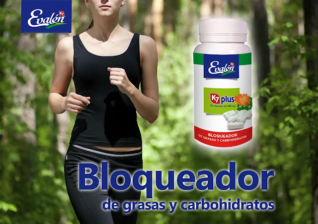 Dieta Fácil: Evalén K7 Plus: Bloqueador de grasa y carbohidratos.