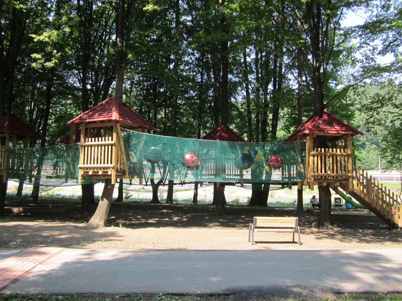 Z góry i pod górę: Myślenice Zarabie - Park linowy i inne atrakcje tego ...