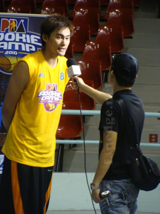 PBA Fanatic: Elmer Espiritu at Rookie Camp