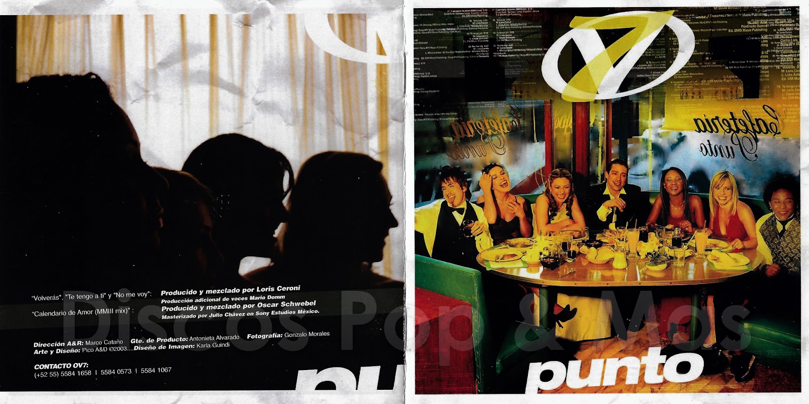 Discos Pop & Mas: OV7 - Punto
