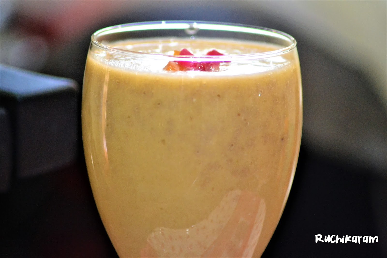 Ruchikaram: Chikoo Banana Milk Shake | Milkshake for Kids | Sapota ...