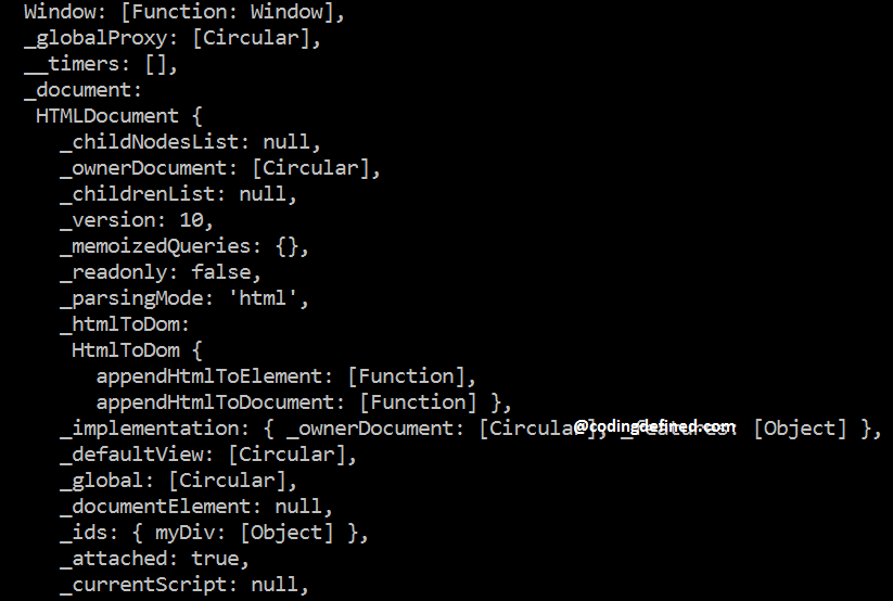 Exploring Jsdom In Nodejs Coding Defined