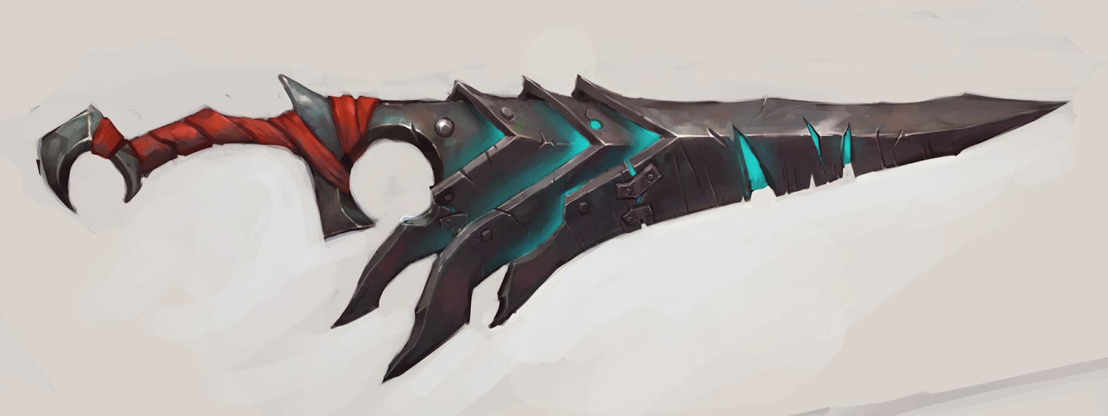 Ryan Metcalf Portfolio: Hand Painted Weapon