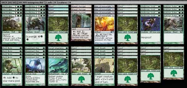 Magic the Gathering Adventures: Theros Prep: Devotion to Green