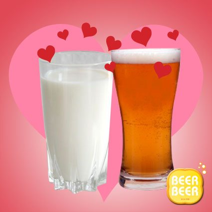 Drink Beer and Milk to increase health - One Click Entertainment