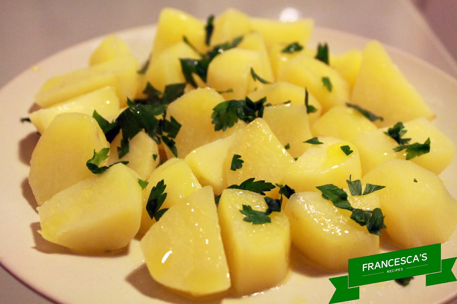 Francesca's recipes: Patate lesse o purè?