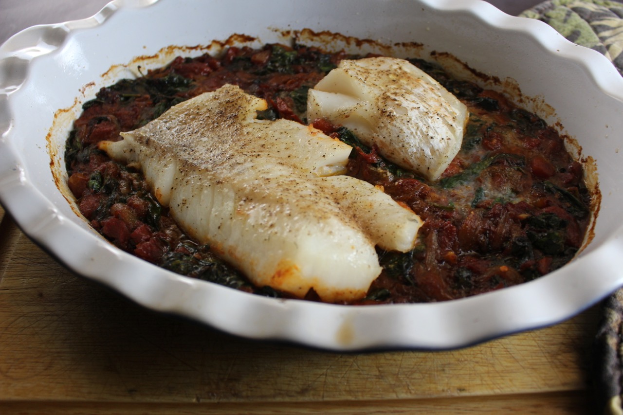 Cod Florentine Diablo