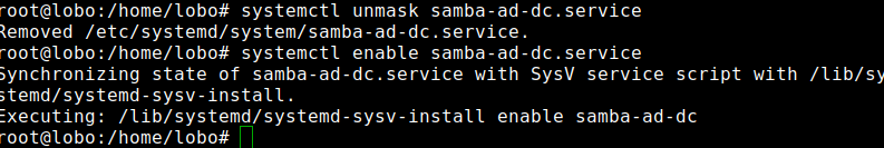 Failed To Enable Unit Unit File Etc Systemd System Samba Ad Rvice Is Masked